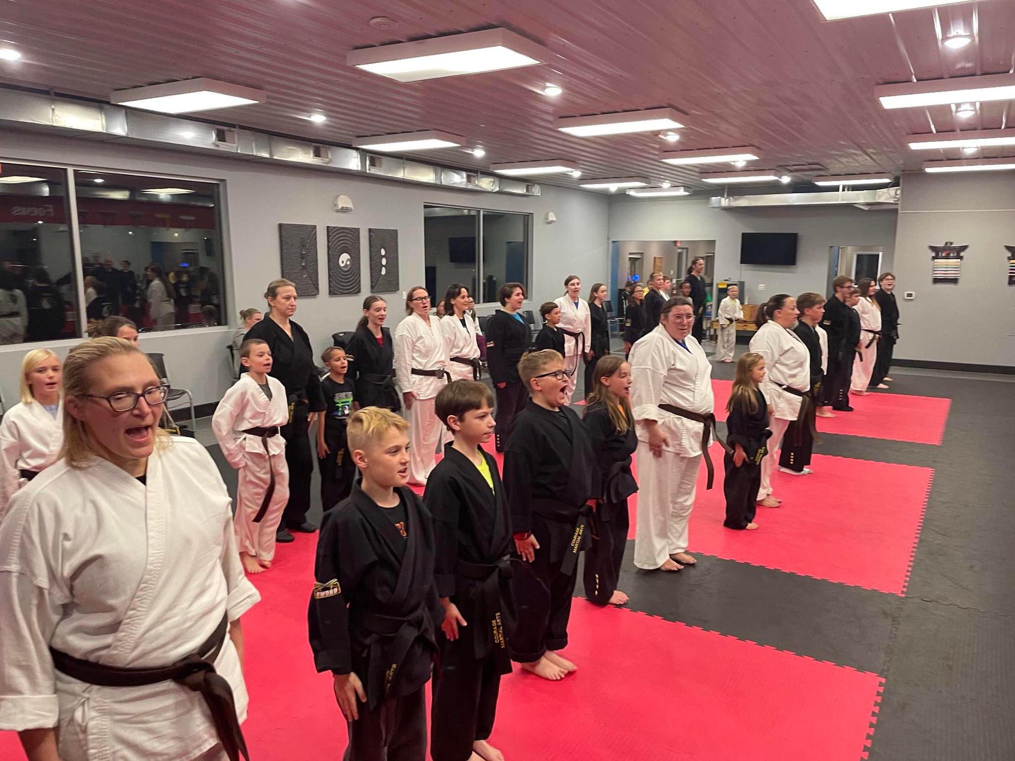 White through Brown Stripe Classes – Courage Martial Arts